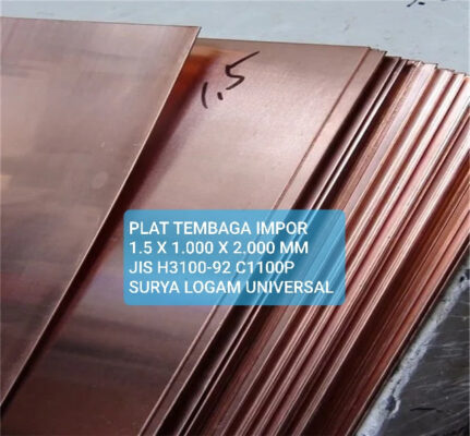 Plat Tembaga JIS-H3100 92 C100P – Surya Logam Store